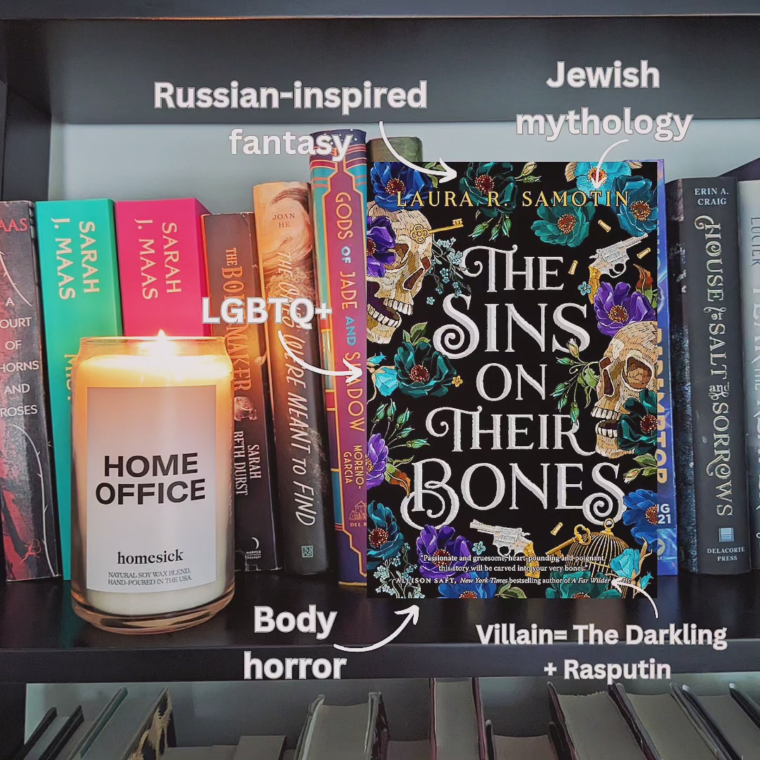 Review: The Sins on Their Bones by Laura R. Samotin – takes two to book review